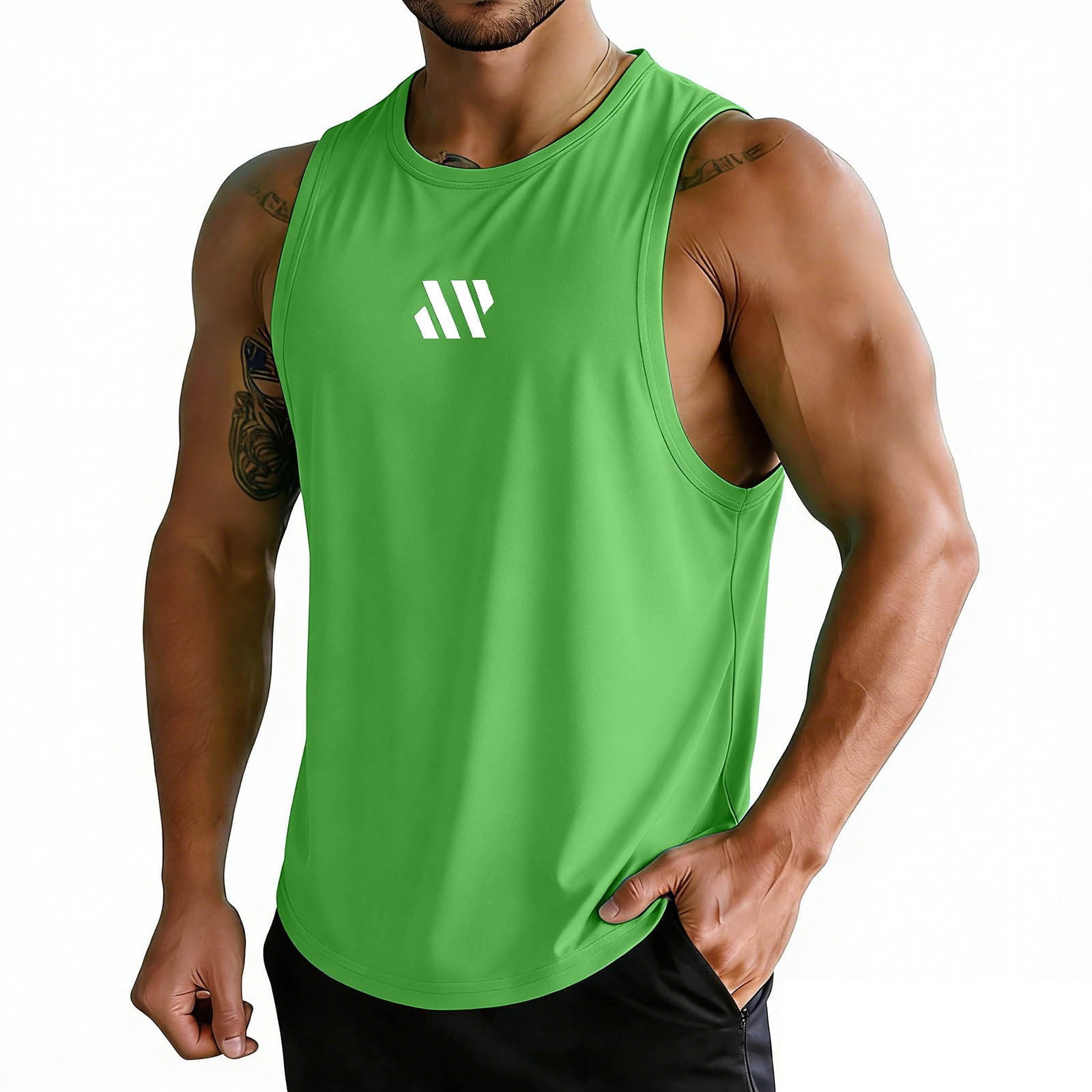 breaise Men's Tank Tops Quick Dry Muscle Shirts Gym Workout Tank Top ...