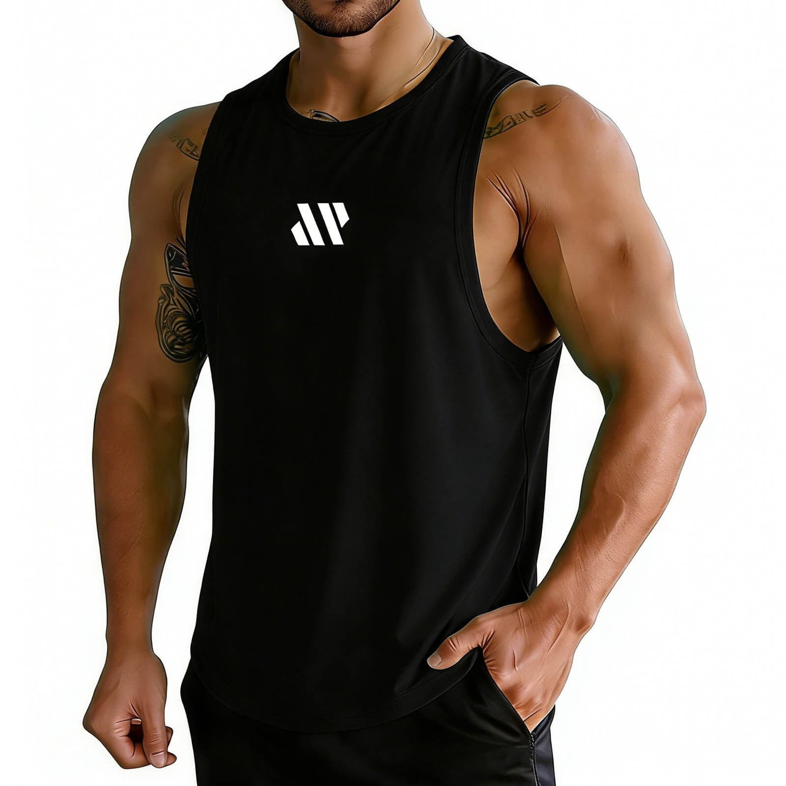 breaise Men's Tank Tops Quick Dry Muscle Shirts Gym Workout Tank Top ...
