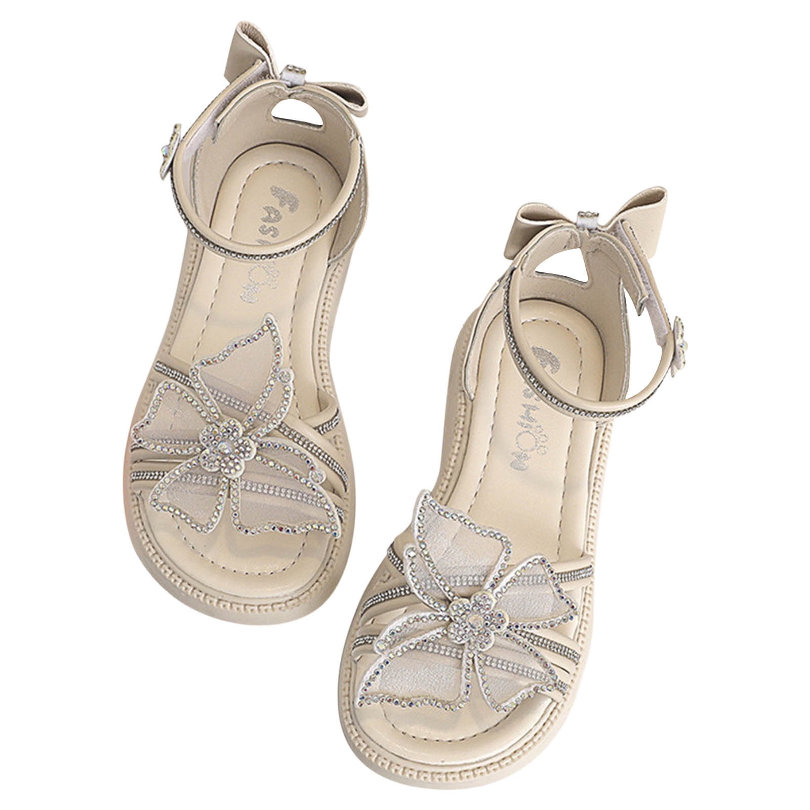 breaise Toddler Little Girls Sandals Summer Dress Shoes for Girl Open ...