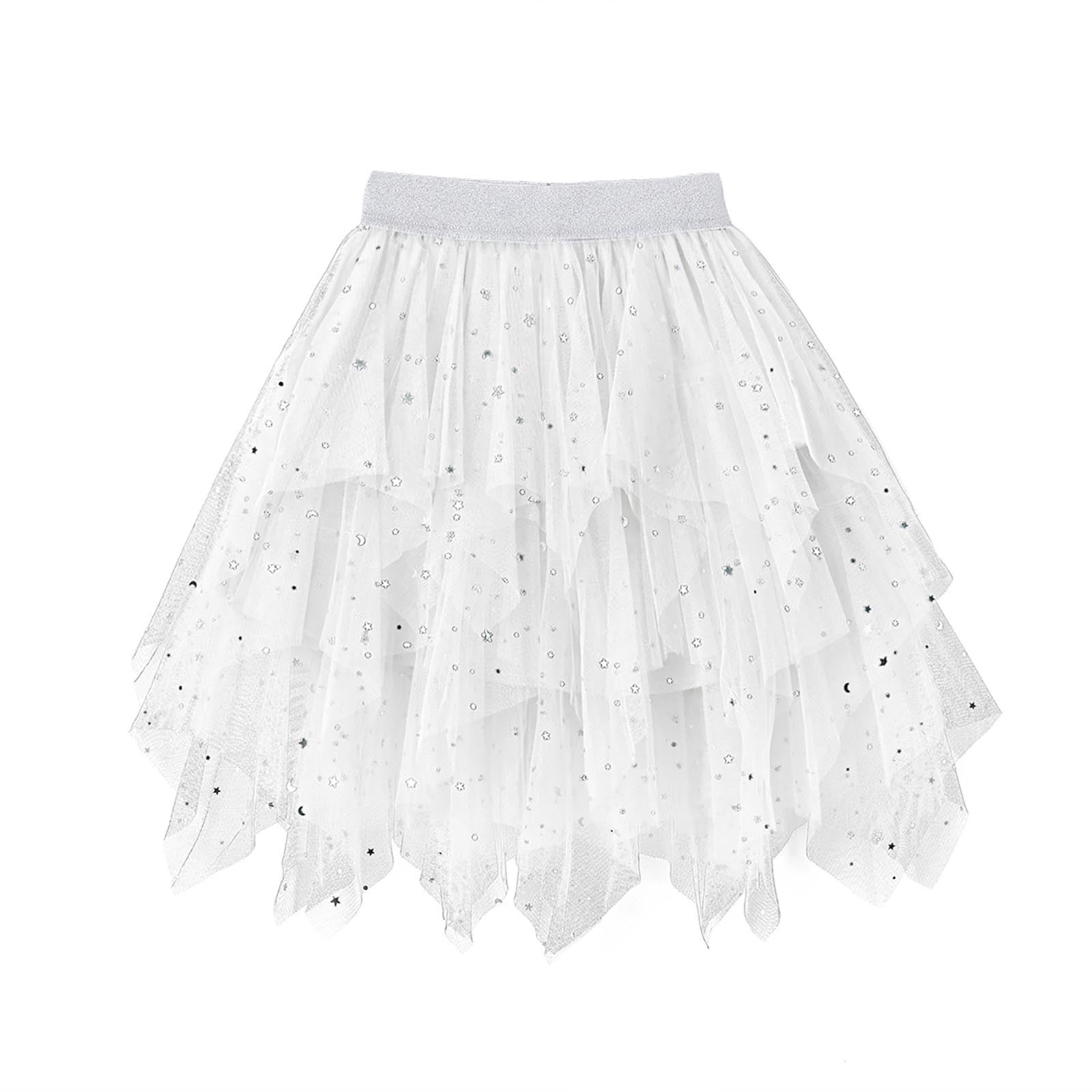 breaise Tutu Skirts for Girls Elastic Layered Tulle Tutu Skirt with ...