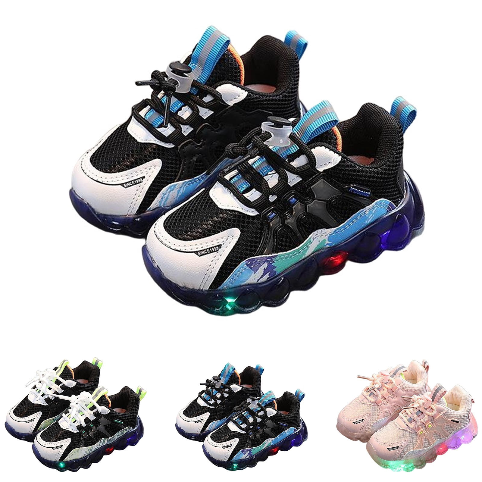 breaise Walking Shoes for Boys Girls Breathable Gym School Shoes Non ...