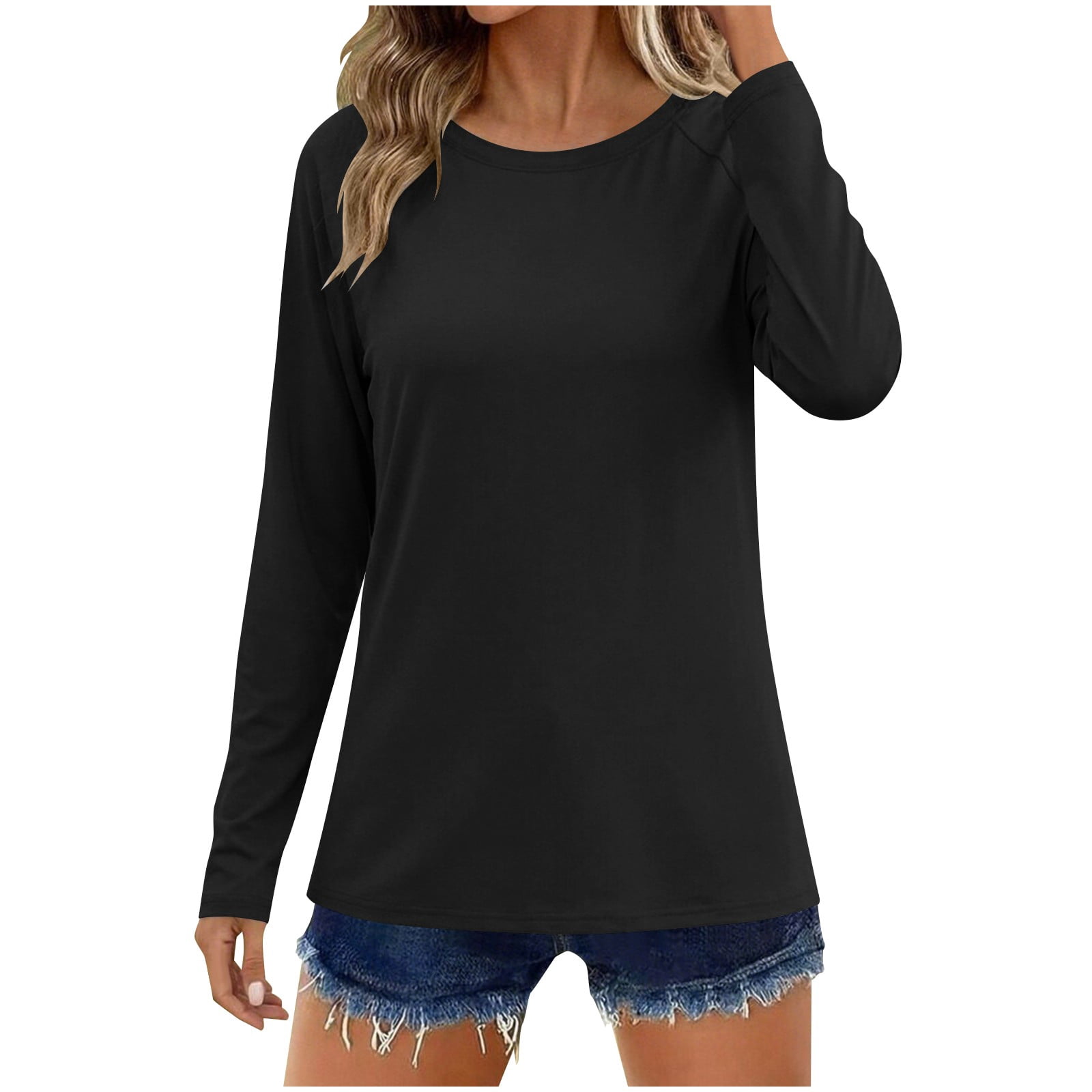 breaise Womens UPF 50+ UV Sun Protection Shirt Running Hiking Long ...