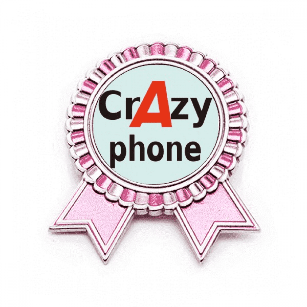 brief best cool cap cellph ph Badge Brooch Pin Pink Winner Award Medal ...