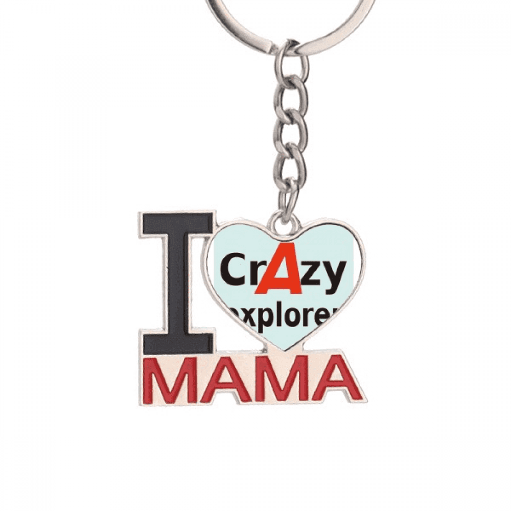 brief best cool explorer occupation Keychain Metal Keyring Holder Love ...