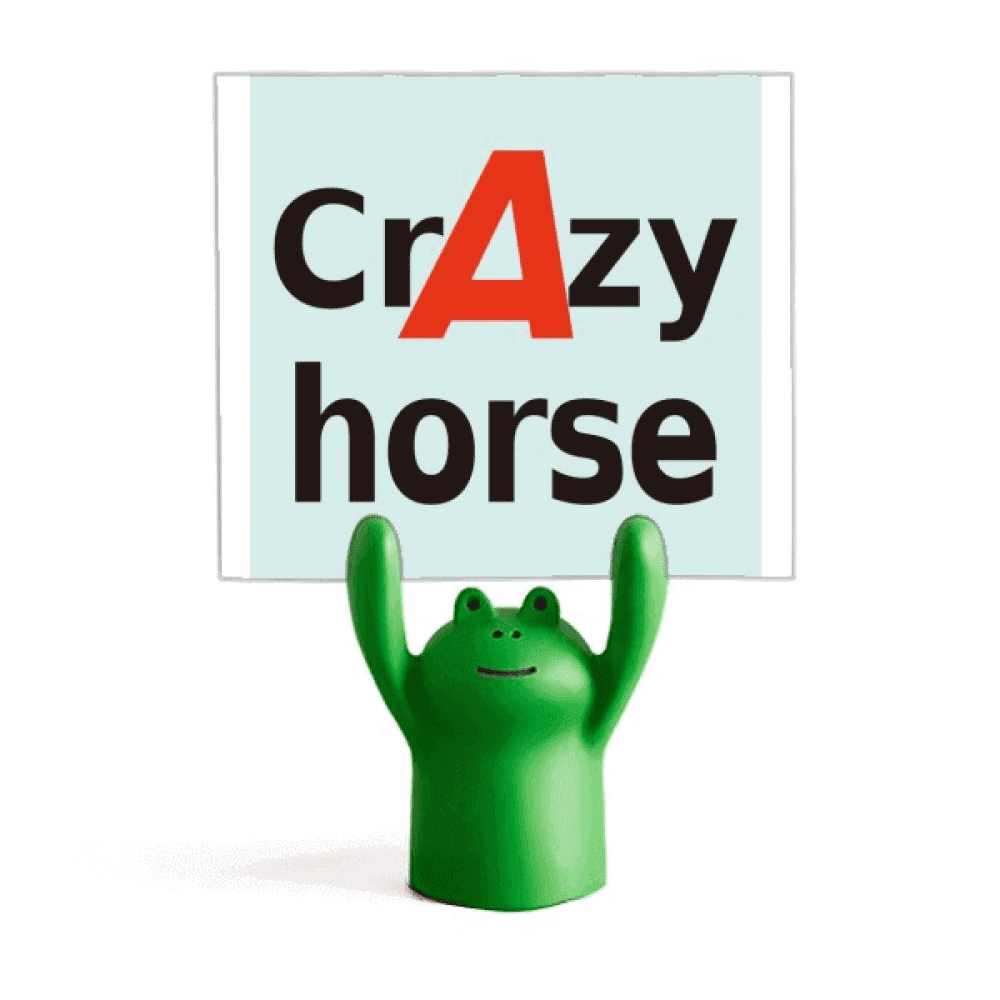 brief best cool horse cheval Memo Holder Cartoon Animal Frog Stand ...