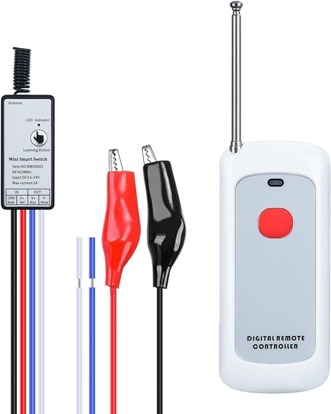 briidea Feeder Activator Remote Control, Up to 1000ft Long Range ...