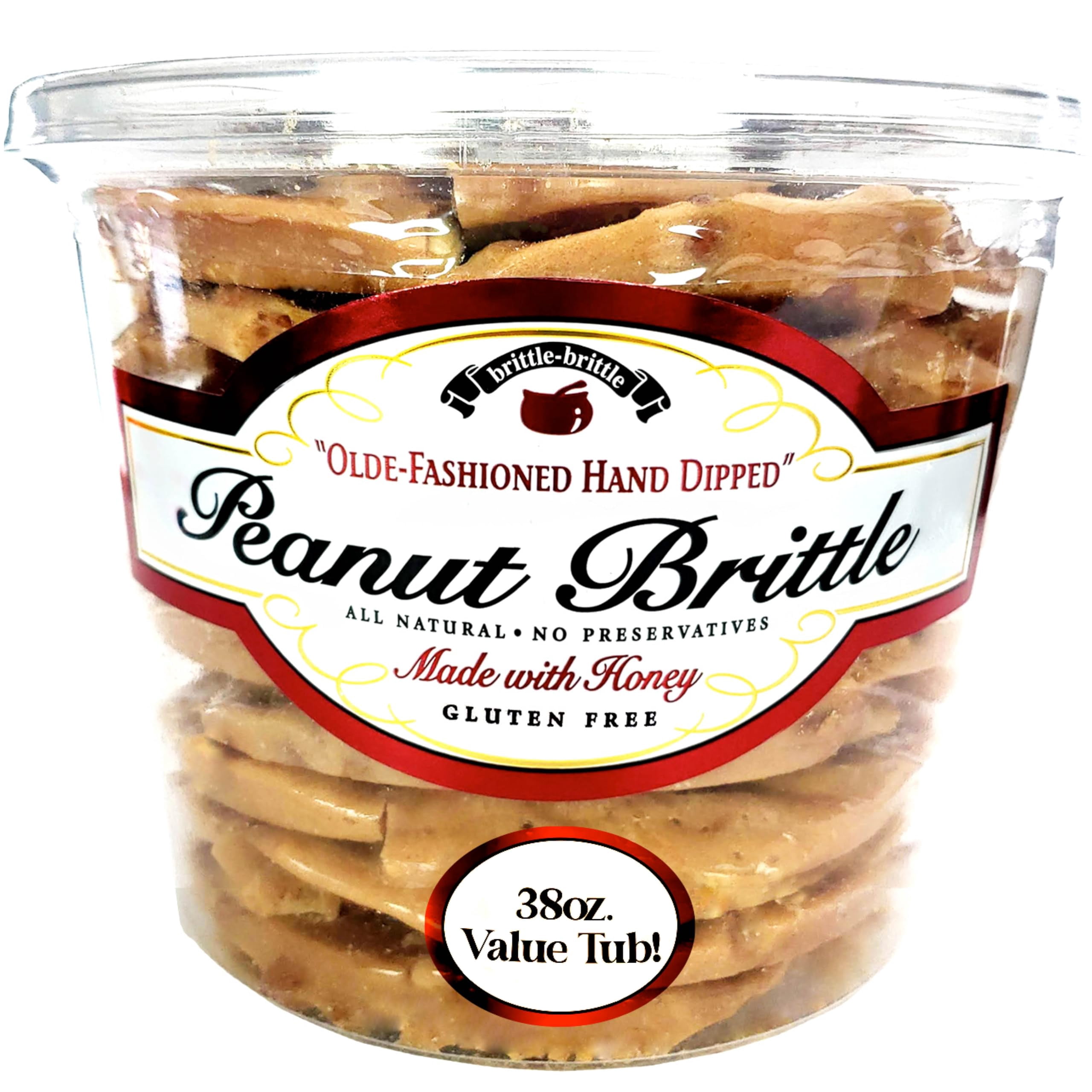 Brittle Brittle Peanut Brittle 38 Oz