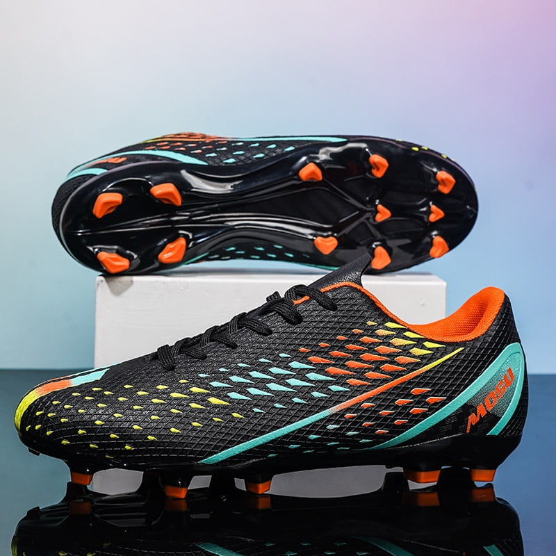 brooman Men Firm Ground Soccer Cleats Big Kids Youth Outdoor Football Shoes - Walmart.com
