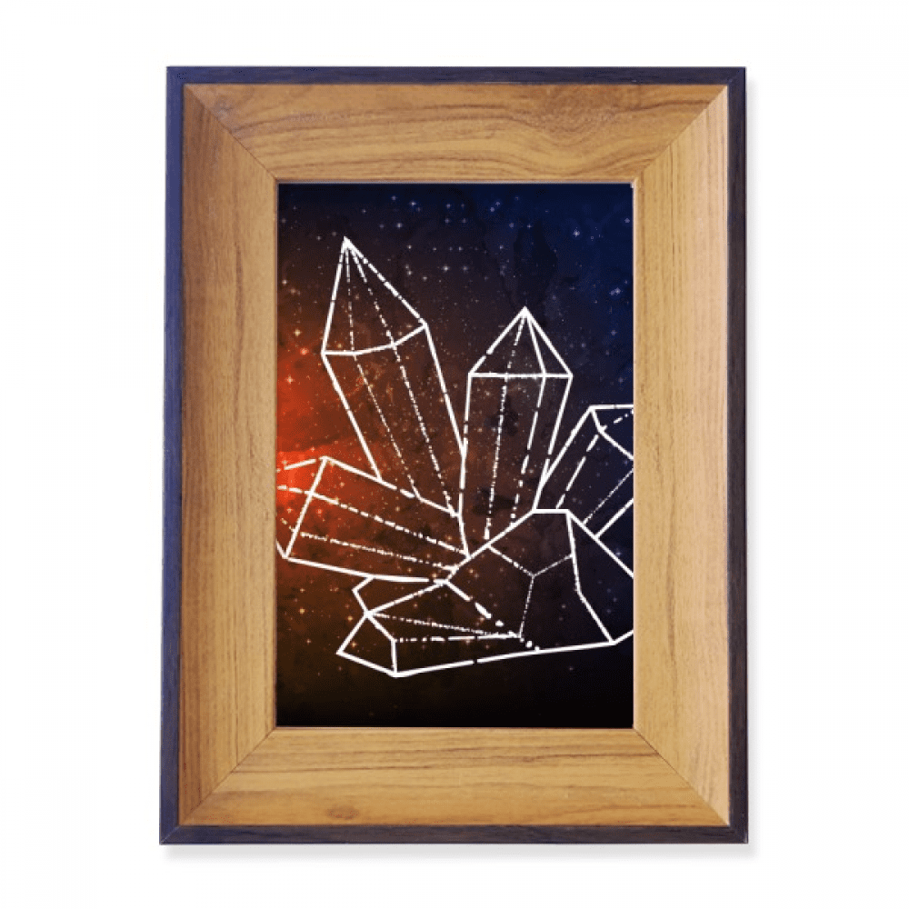 brown star crystal universe fantasy photo frame exhibition display art ...