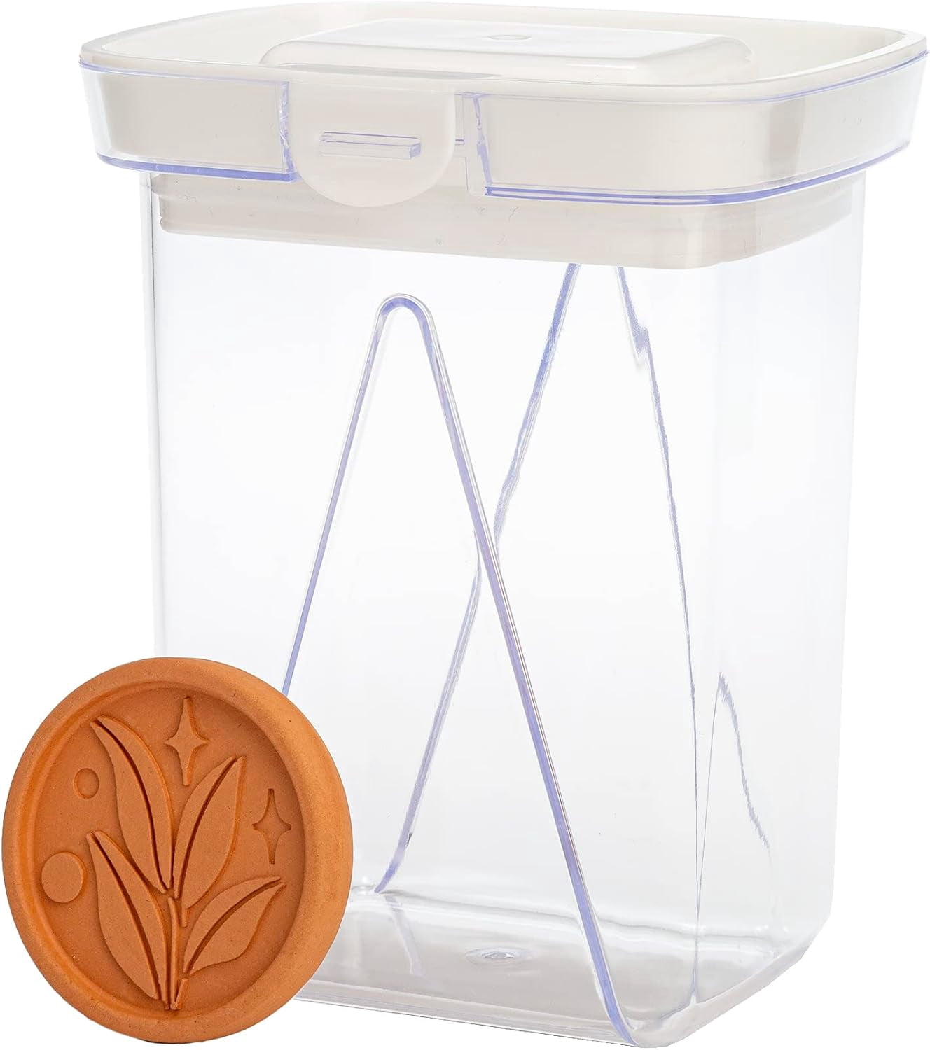 **brown sugar saver and softener disc with airtight storage container ...