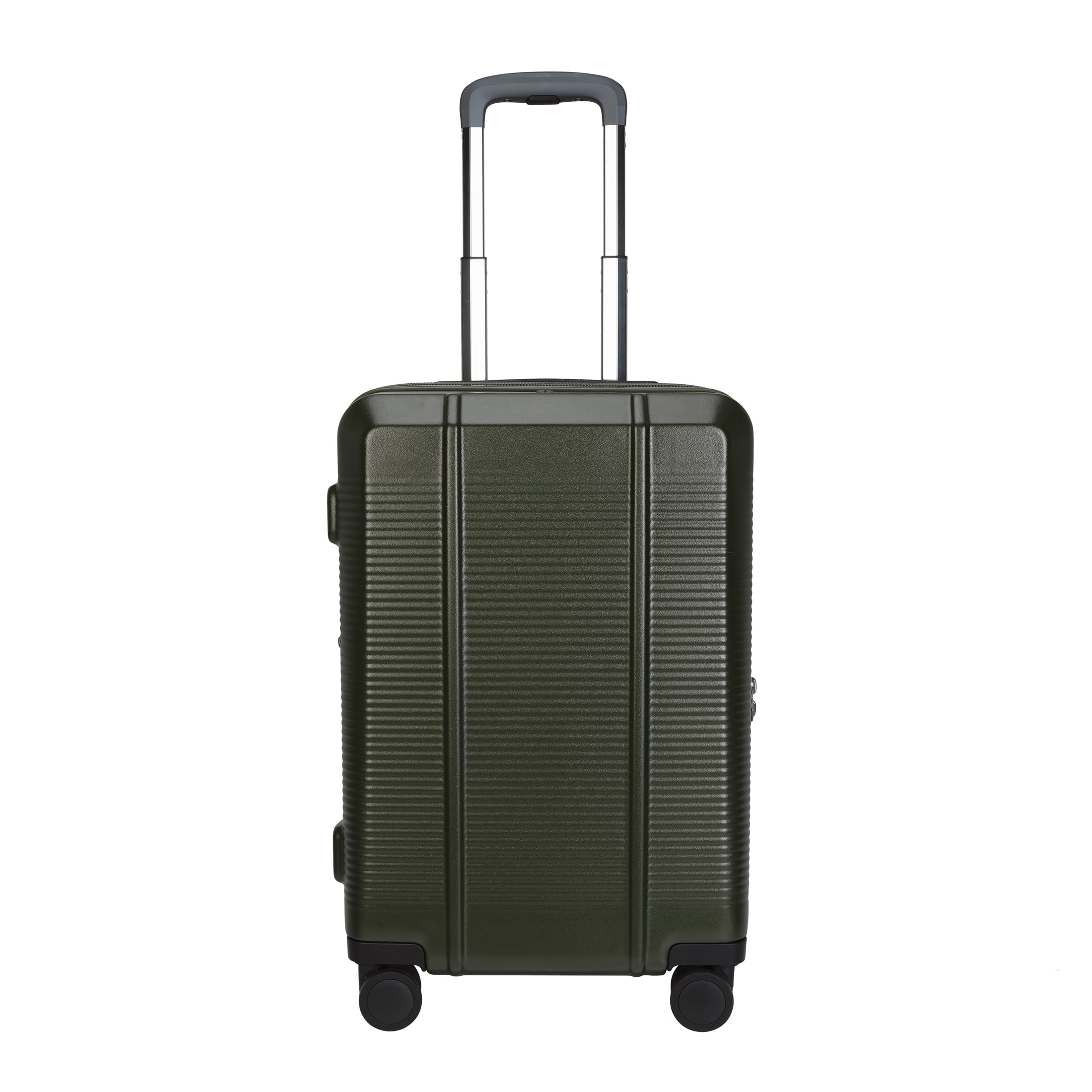 btL 24-inch Checked Expandable Hardside Upright Luggage With 360 ...