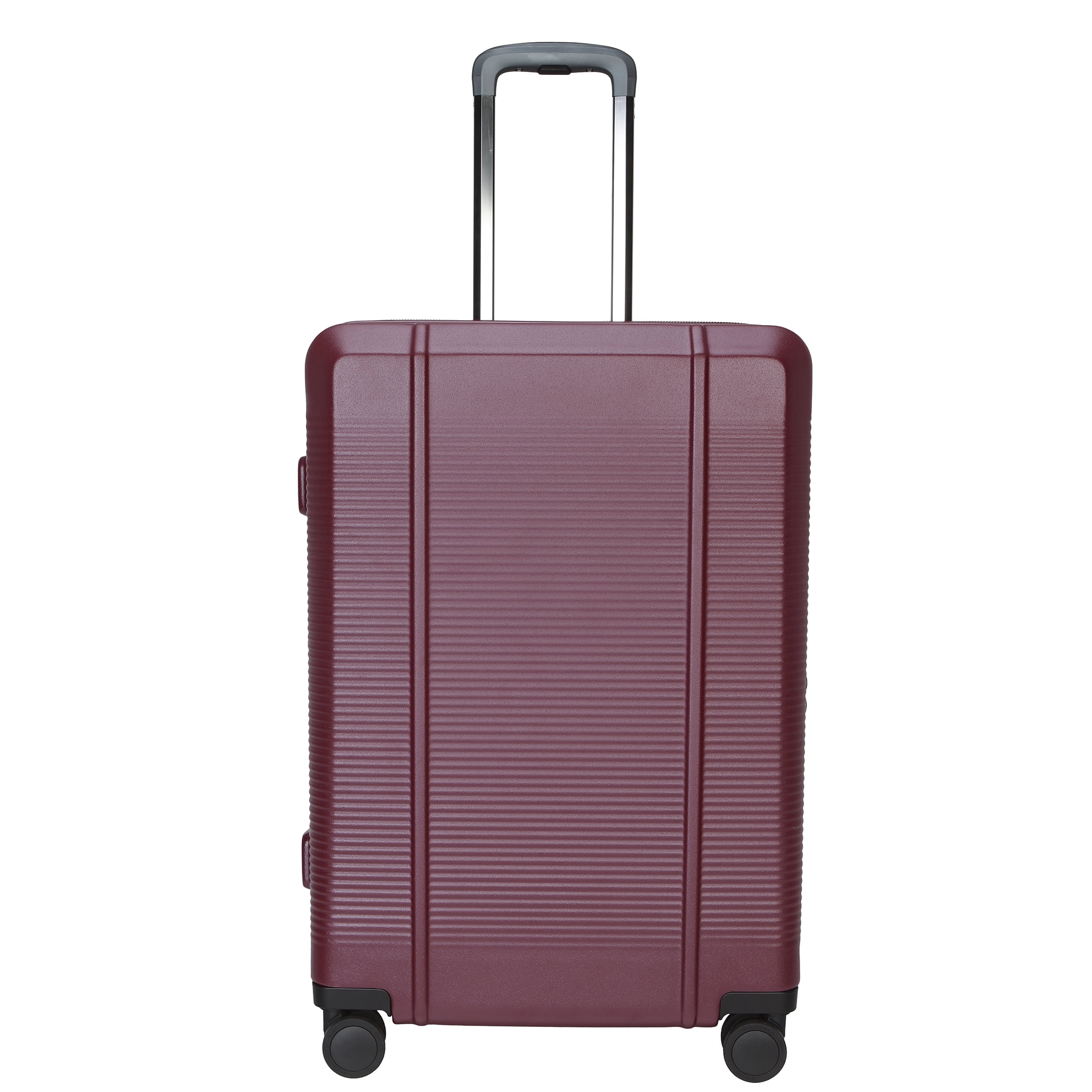 btL 28-inch Checked Expandable Hardside Upright Luggage With 360 ...