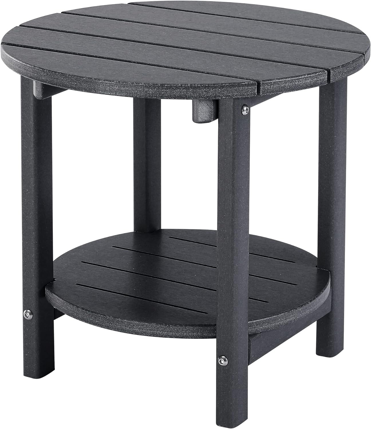 btgunmu Round Adirondack Side Table End Table Outdoor Side Tables for ...