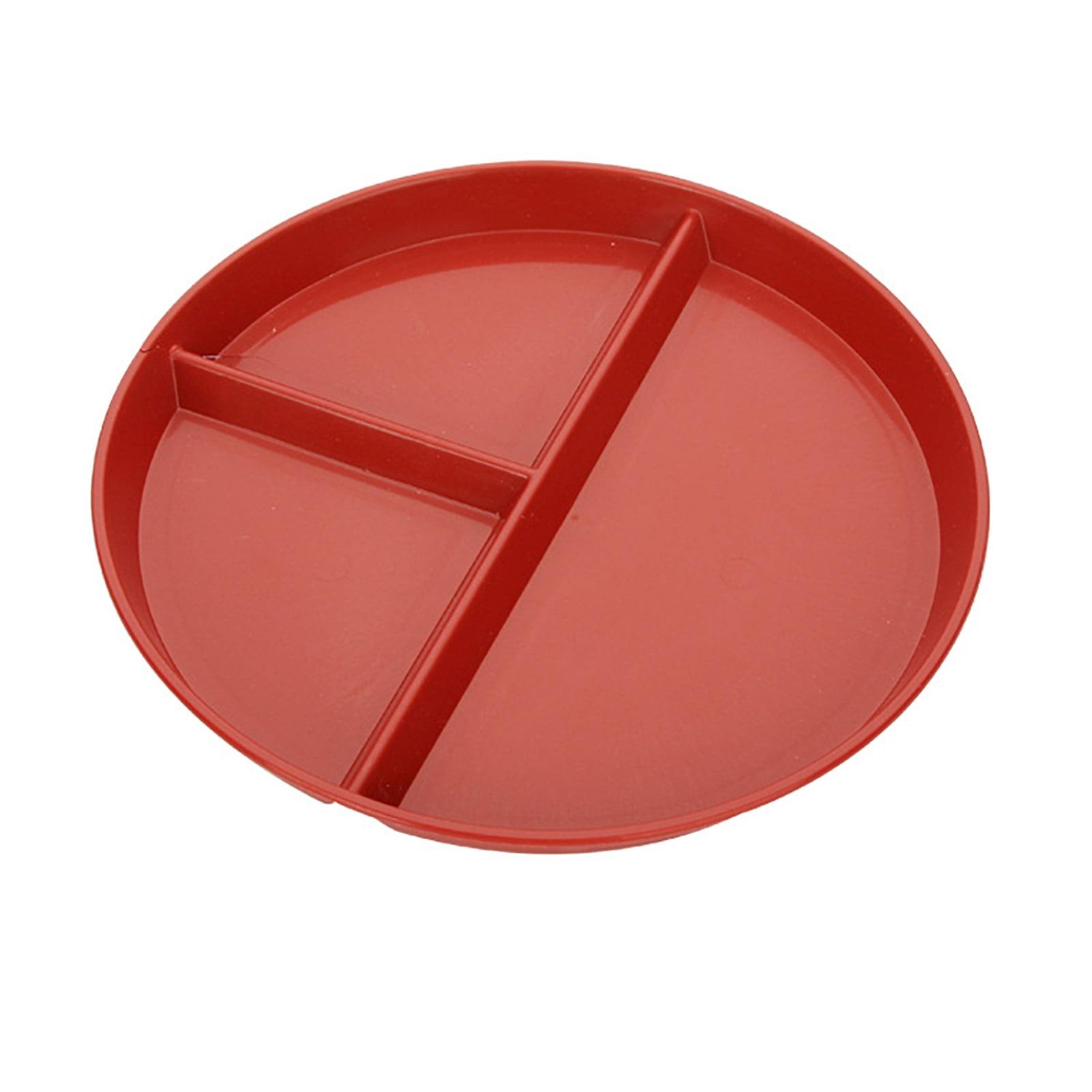 buateil Home Breakfast Tableware Children Three Compartment Divided ...