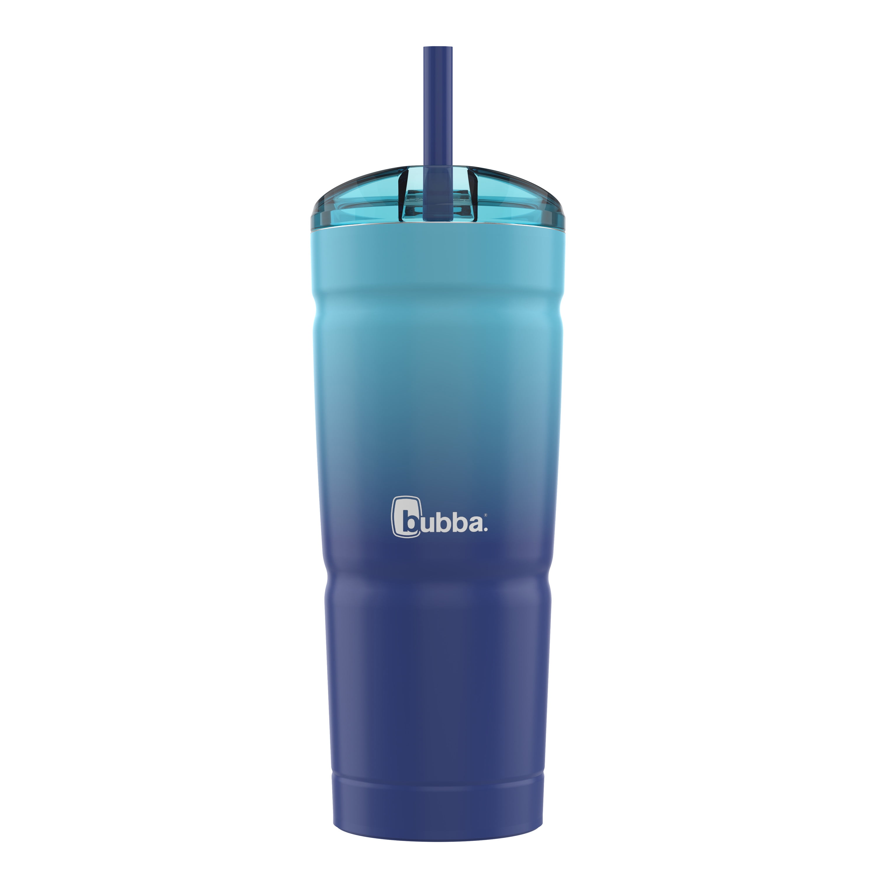 Bubba Envy S Stainless Steel Tumbler with Straw, 24 fl oz, Ombre Cobalt ...