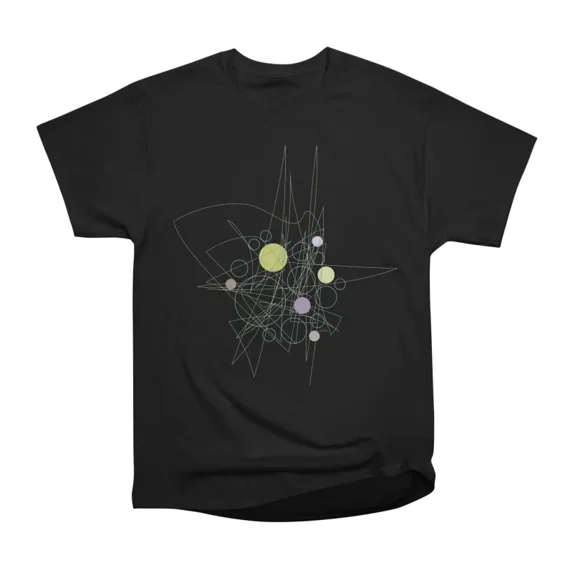 bubbles circles purplegreen flowers T-Shirt Tee Gift For Him Merch For ...