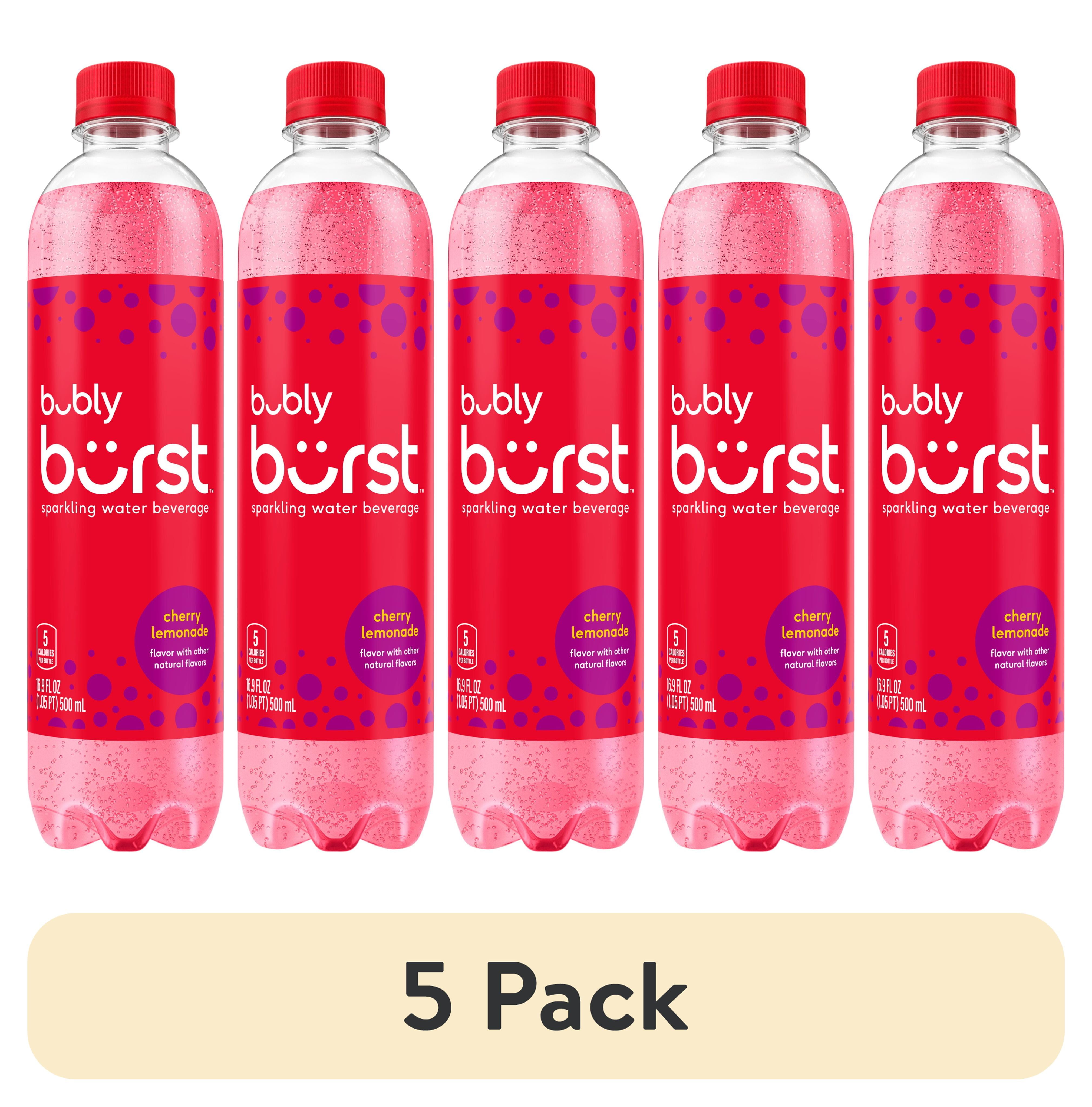 (5 pack) bubly Burst Sparkling Water Cherry Lemonade 16.9 Fl Oz ...