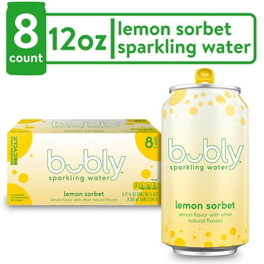 Bubly Carbonated Grapefruit Sparkling Water Drink, 12 fl oz, 8 Pack Cans - Walmart.com