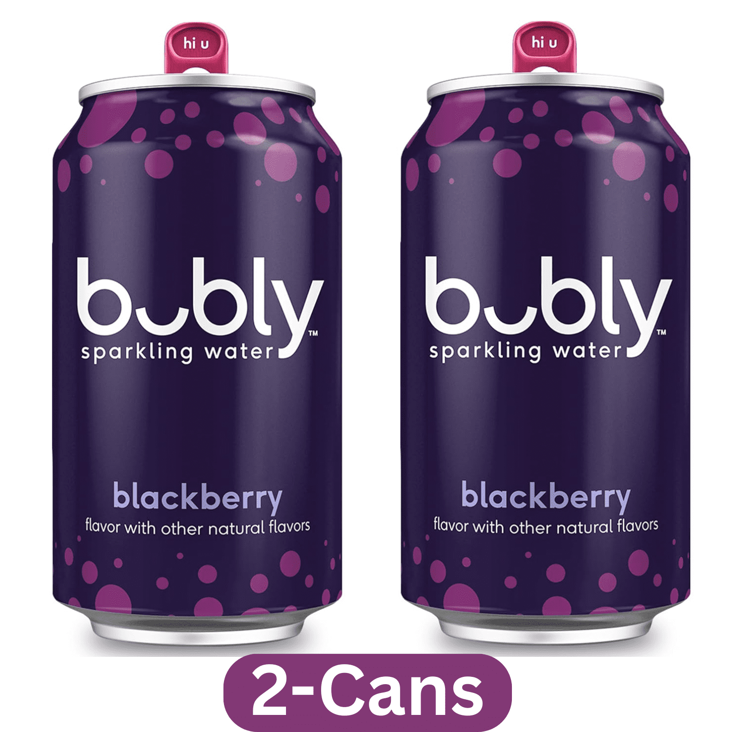 bubly Sparkling Water, Blackberry, Zero Sugar & Zero Calories, Seltzer Water,12 Fl Oz ( 2-Cans ...