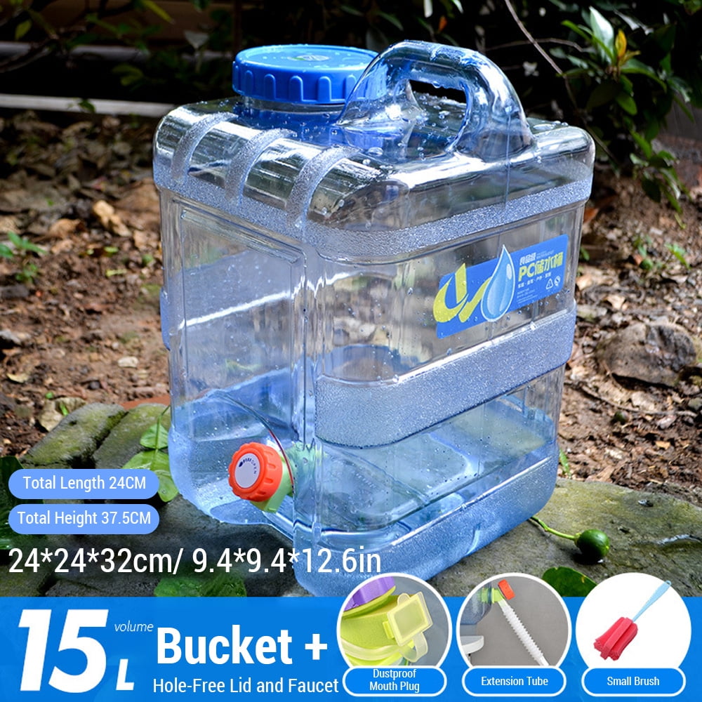 bucket,Faucet Containers With Water Bucket Pc Water Fcet 15L - Walmart.com