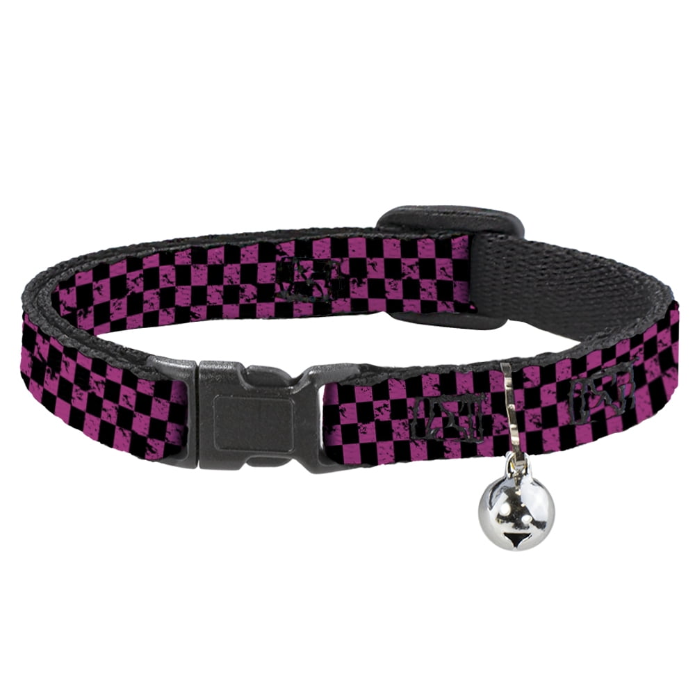 Buckle-Down Breakaway Cat Collar With Bell, Plastic Clip, Easy ...