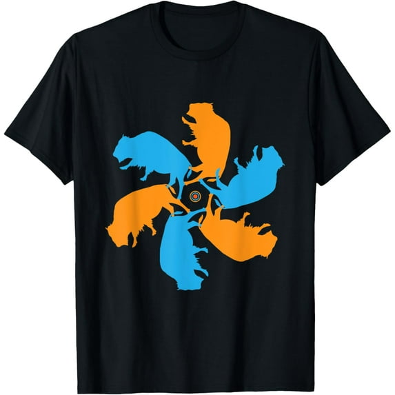 buffalo Animal Mandala Pattern T-Shirt - Walmart.com