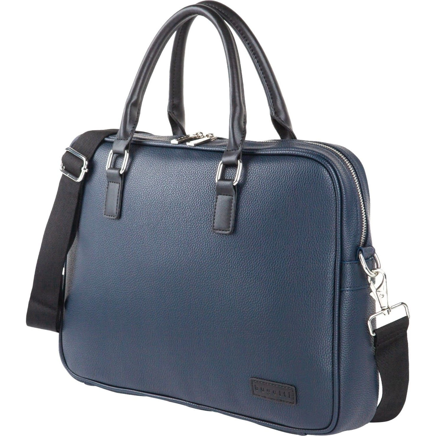 bugatti Contrast Carrying Case (Briefcase) for 14" Notebook, Navy ...