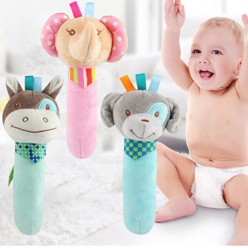 bulk christmas gifts cheap Infants Kids Soft Baby Hand Bells ...