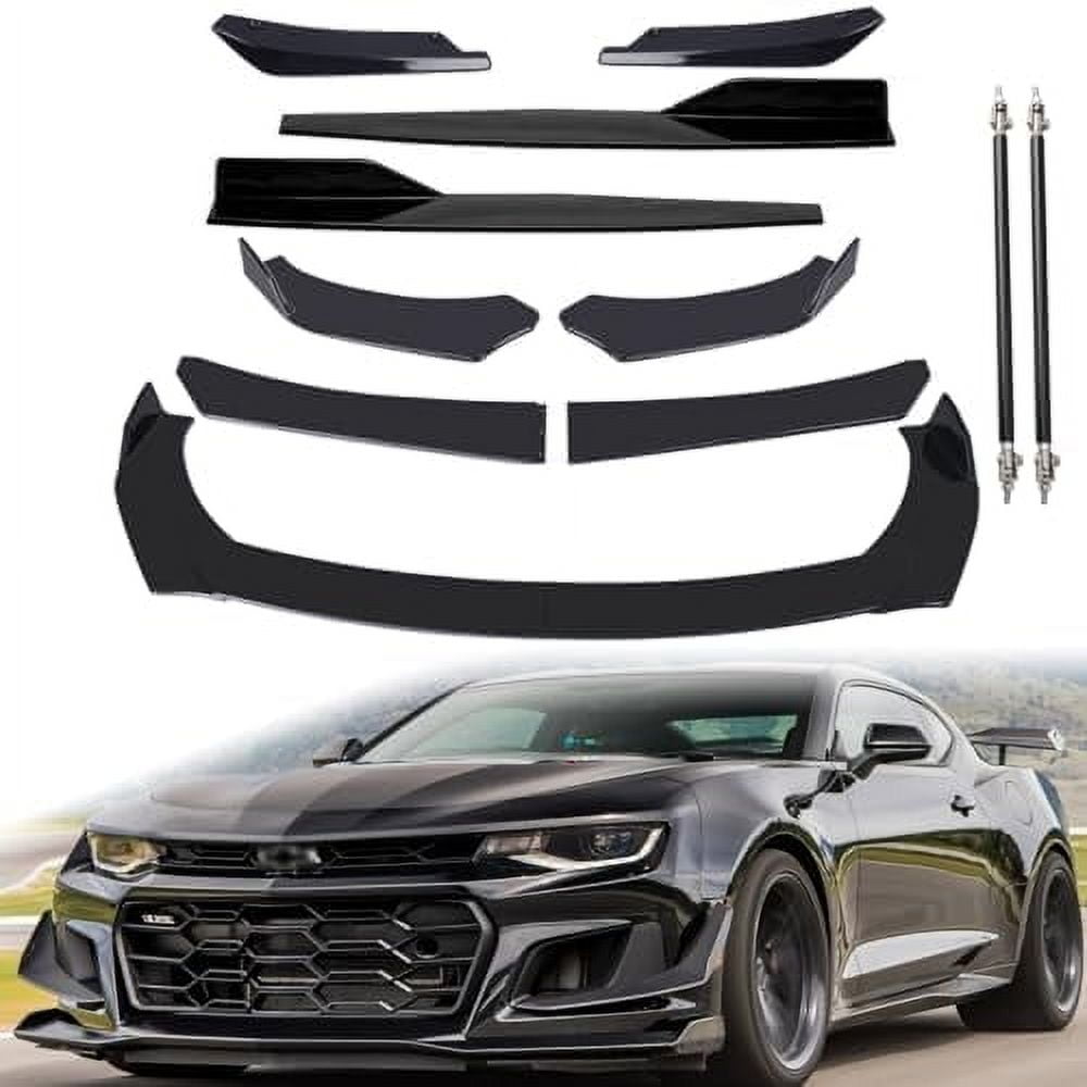 Bumper Lip Spoiler Splitter Compatible with 1997-2002 2010-2021 Chevy ...