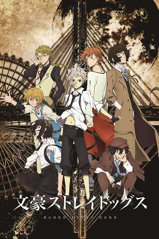 bungo stray dogs Anime Wall Poster Bedroom living room wall decoration ...