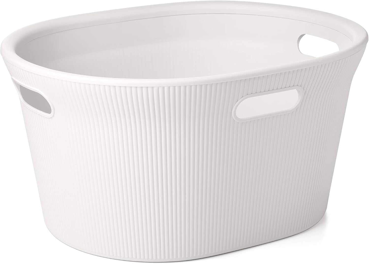 bvuoibou Baobab Laundry Basket 35L Capacity BPA-Free Polypropylene 3 Handles Taupe - Walmart.com