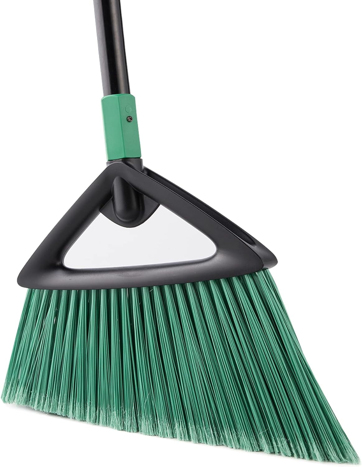 bvuoibou Broom Angle Broom with 57" Long Handle - Fit Heavy-Duty ...