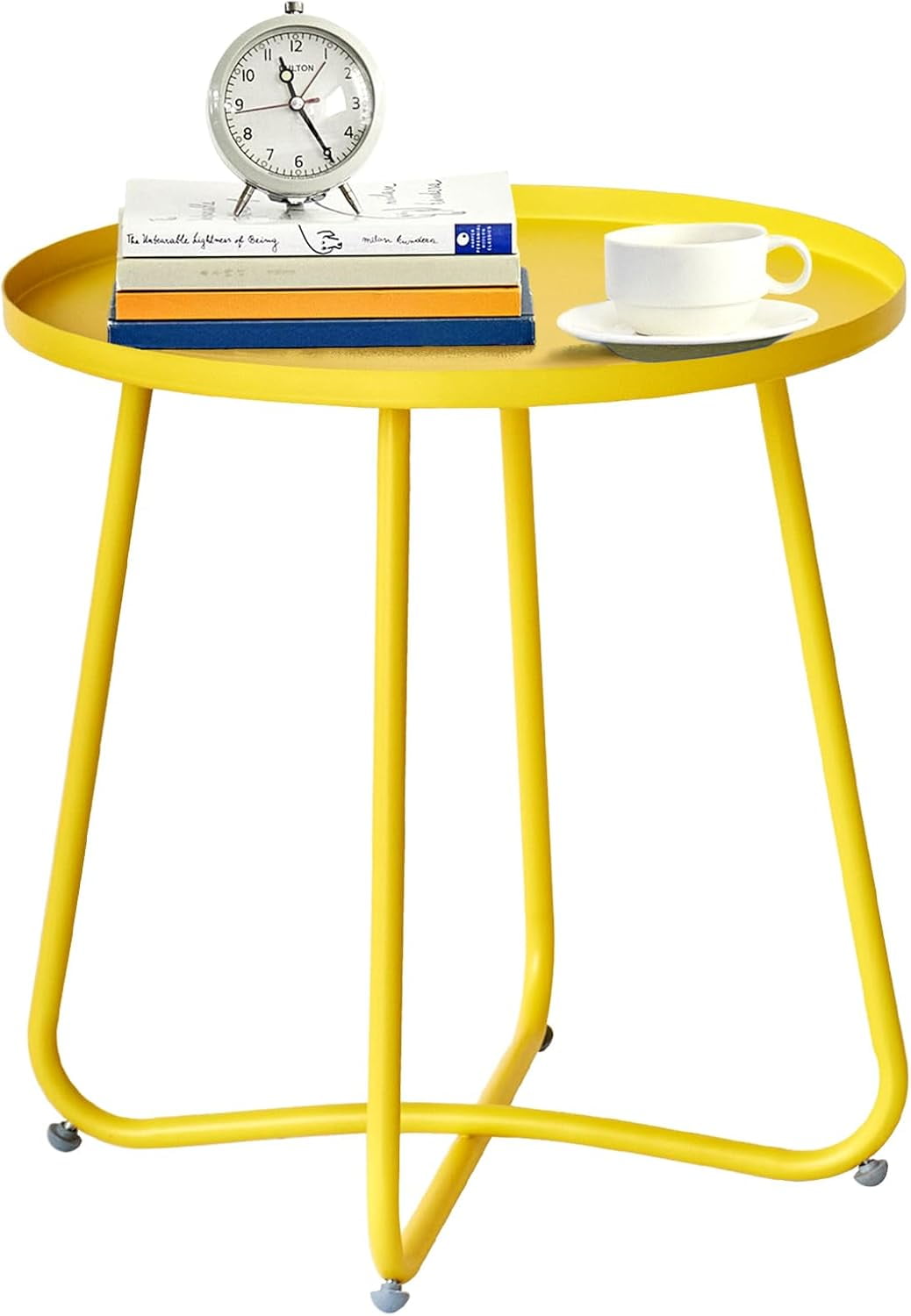 bvuoibou Outdoor Side Tables Patio Small Side Table End Table for ...