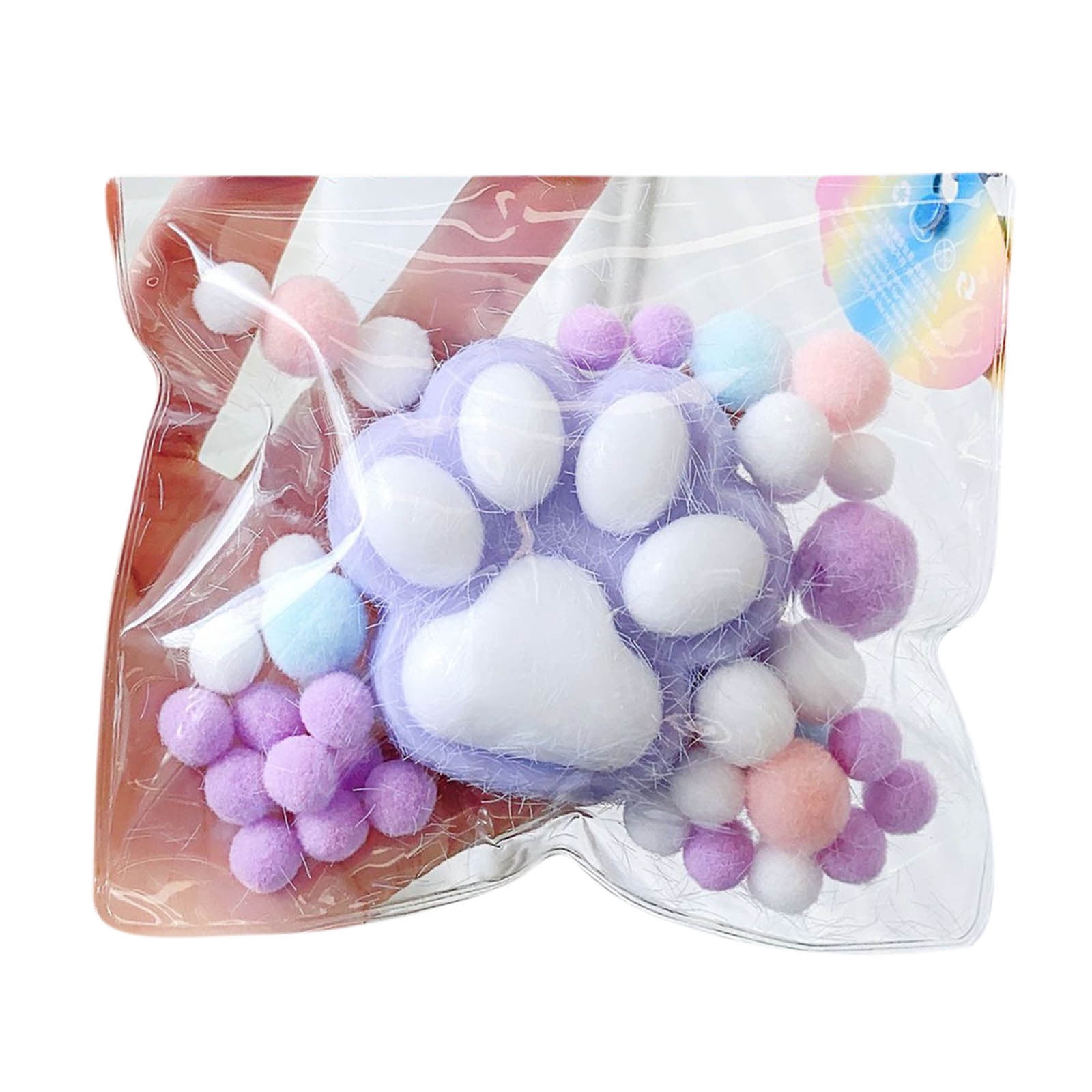 bxhwj Cat Paw Squeeze Toys, Squeeze Cat Paw Fidget Toys, Fun and Fuzzy ...