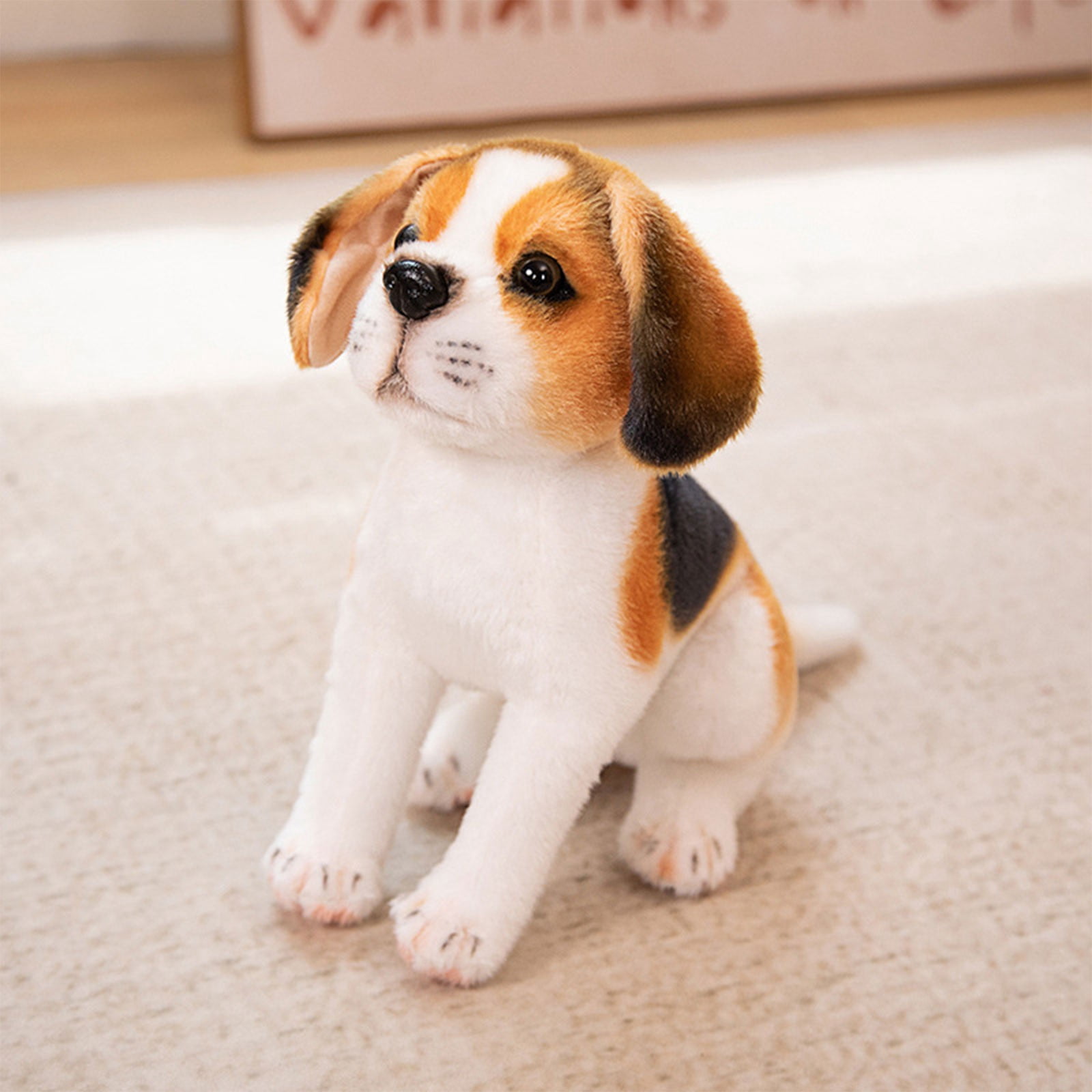 bxhwj Cute Puppy Plush Stuffed Animal Doll, Soft Goodnight Sleeping Dog ...