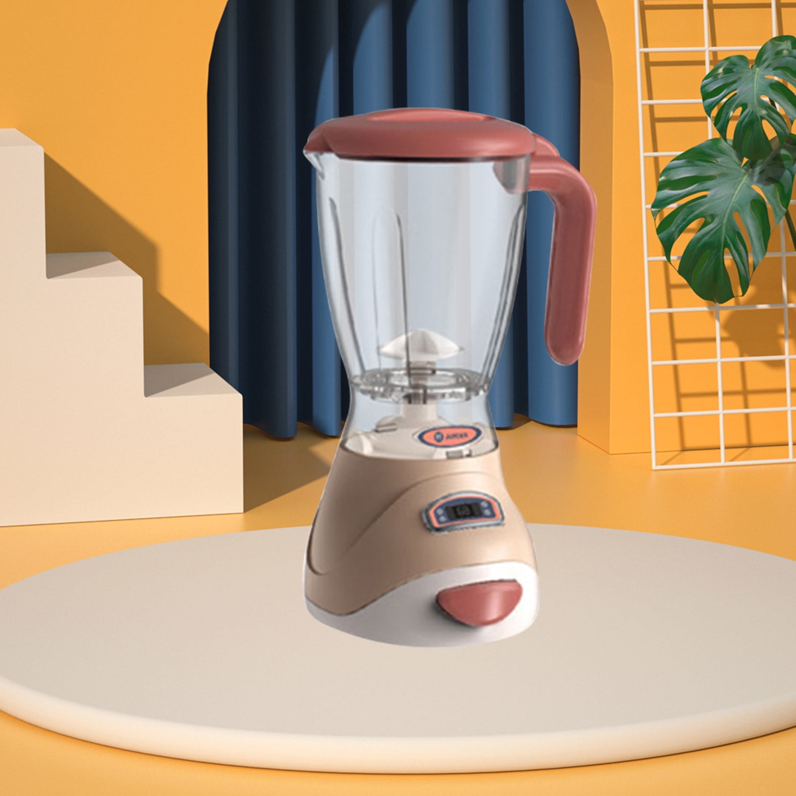 bxhwj Play Pretend Kitchen Appliances, Kids Blender and Mixer Toy ...