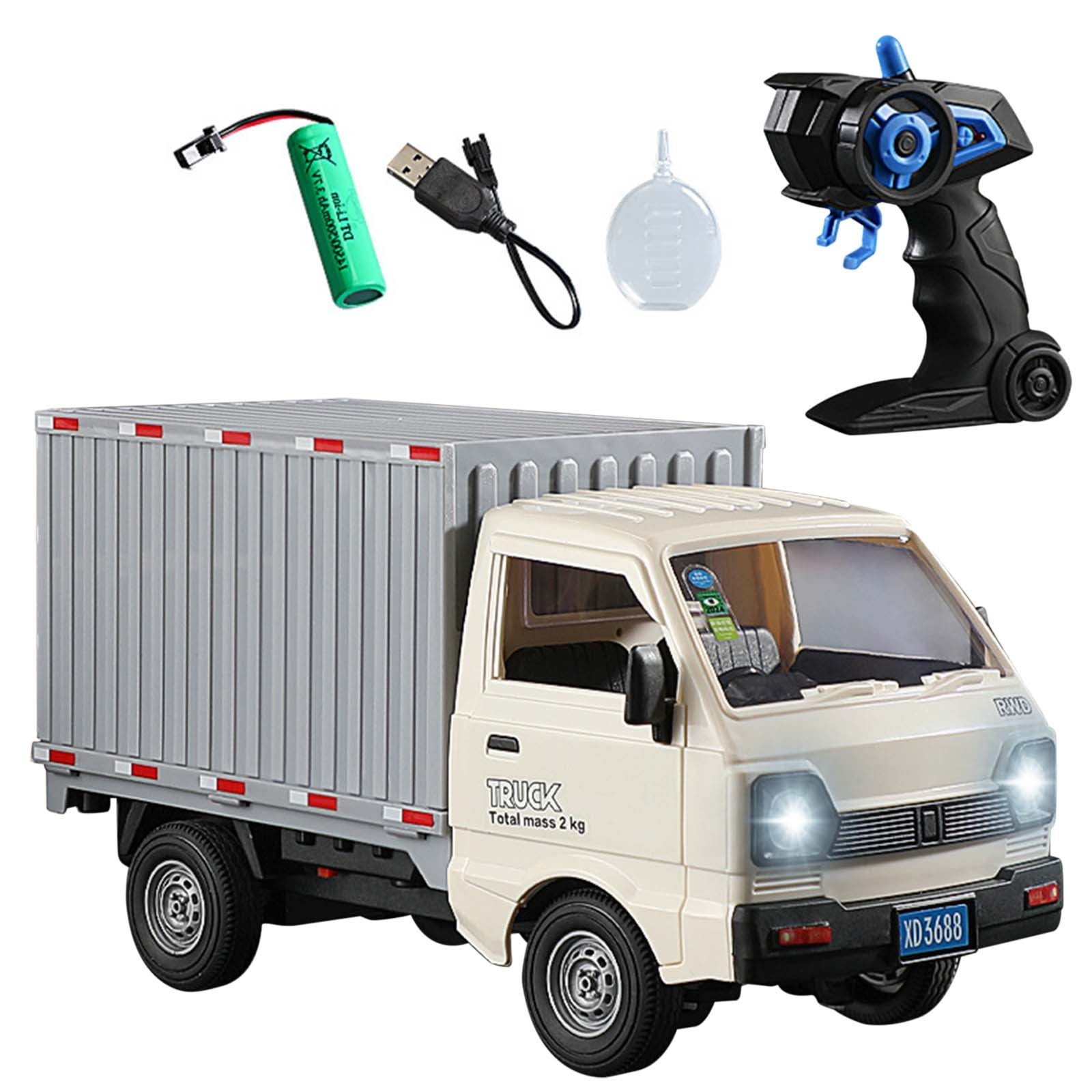 bxhwj Remote Control Car RC Truck, RC Transporter Pickup Truck, 2.4GHz ...