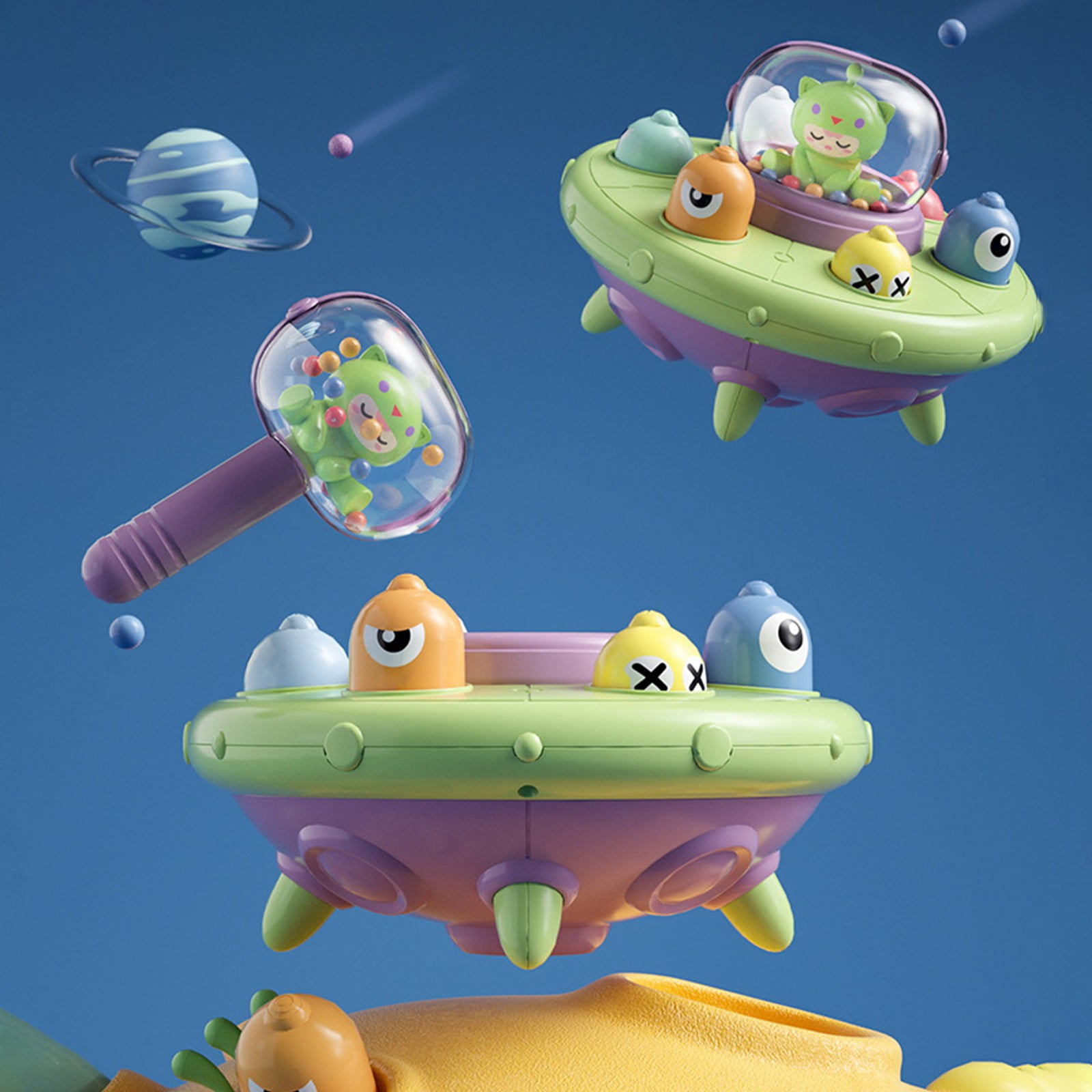 bxhwj Whack Mole Game Toy for Toddlers, Toys for 3 4 5 6+ Year Old Boys ...