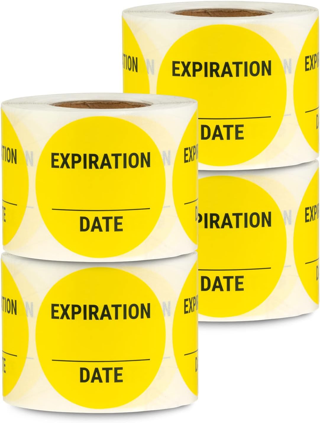 by/Expiration Food Date Labels (1.5 inch, Round - 1200 Labels) Use by ...