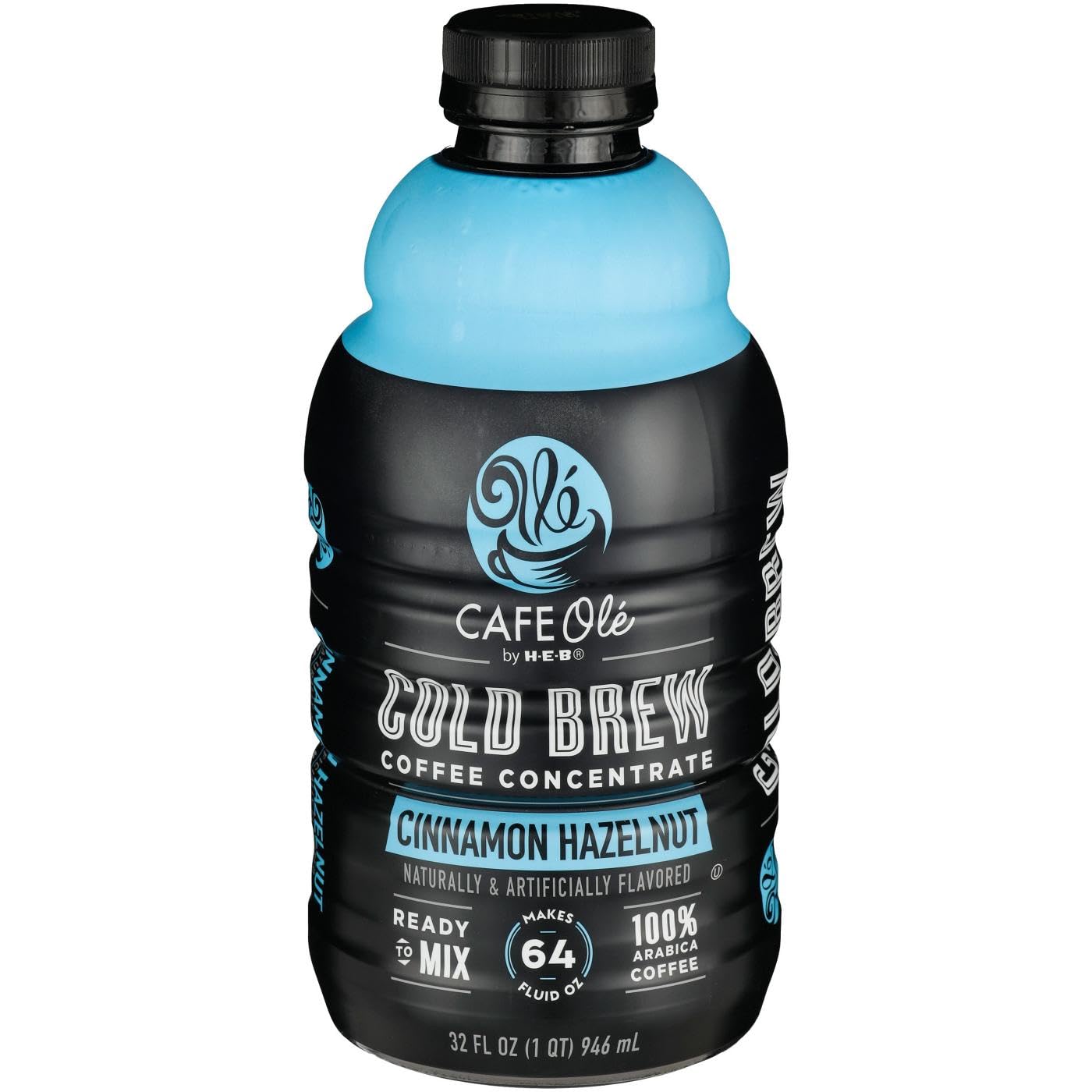 by H‑E‑B Cold Brew Concentrate 32 oz (Cinnamon Hazelnut) - Walmart.com