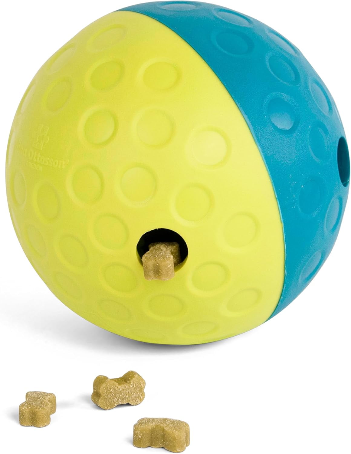 by Nina Ottosson Treat Tumble Interactive Puzzle Ball Dog Toy, Level 1 ...