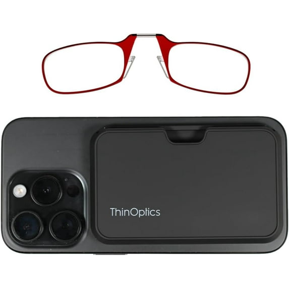 by ThinOptics Slim Reading Glasses Case that Sticks to r Phone - Ultra ...