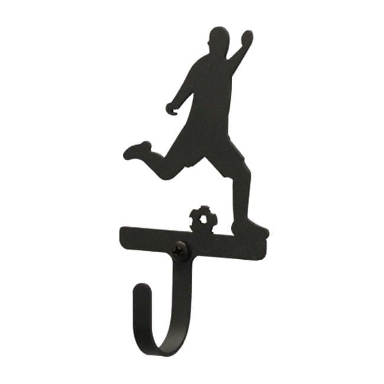 by Village Wrought Iron part number this black wall hook is perfect for ...