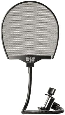 by Warm Audio 512-POP Professional Metal Pop Filter Gooseneck Clamp ...