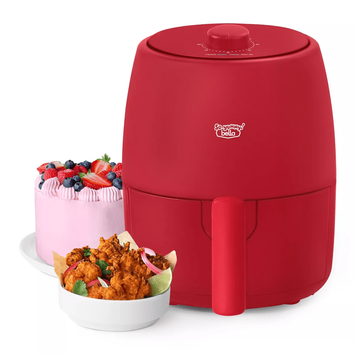 by bella 2.0qt Air Fryer Color Red - Walmart.com