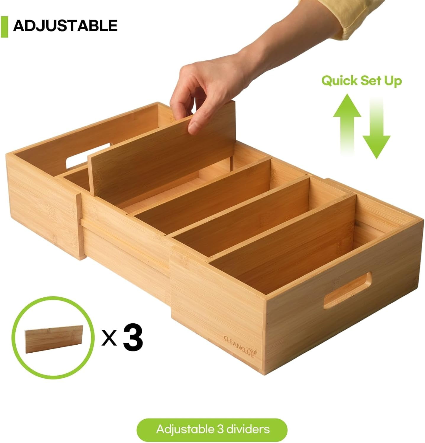 bydhkfxy Expandable Kitchen Cabinet Organizer for Food Storage ...