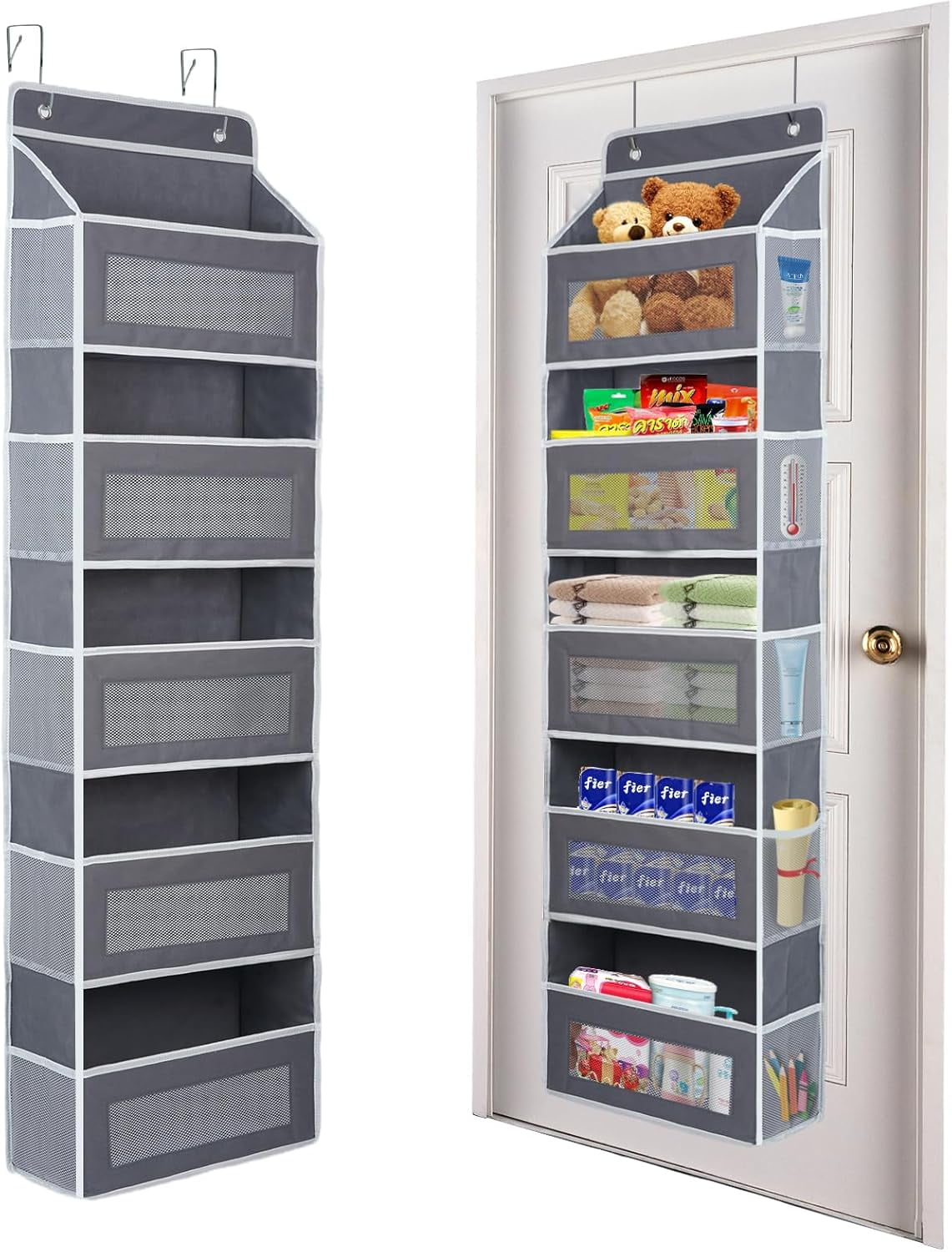 byfn Over the door organizer Bathroom Organizers and Storage 5 Shelf ...