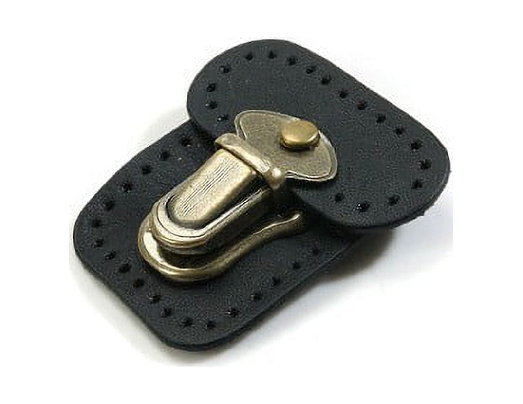 byhands Bag Closure Catch Tuck Lock Clasp, Genuine Leather, 1.96 ...