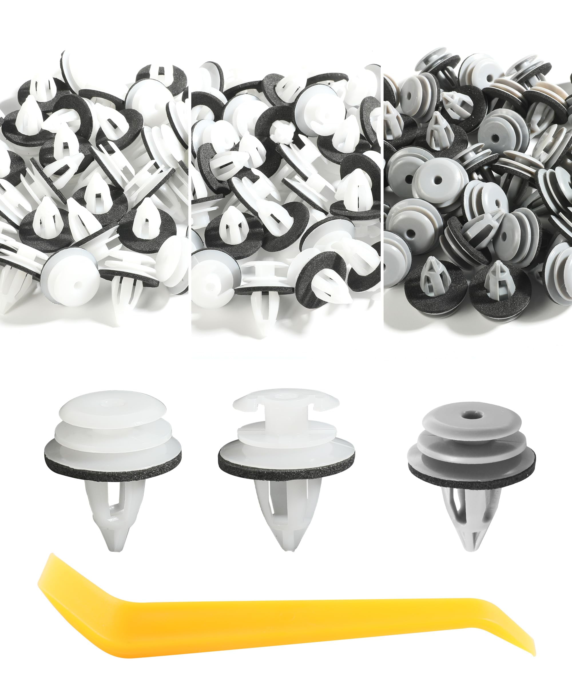 bylikeho 120Pcs Door Panel RRF12 Clips,Car Accessories,Car Retainer ...