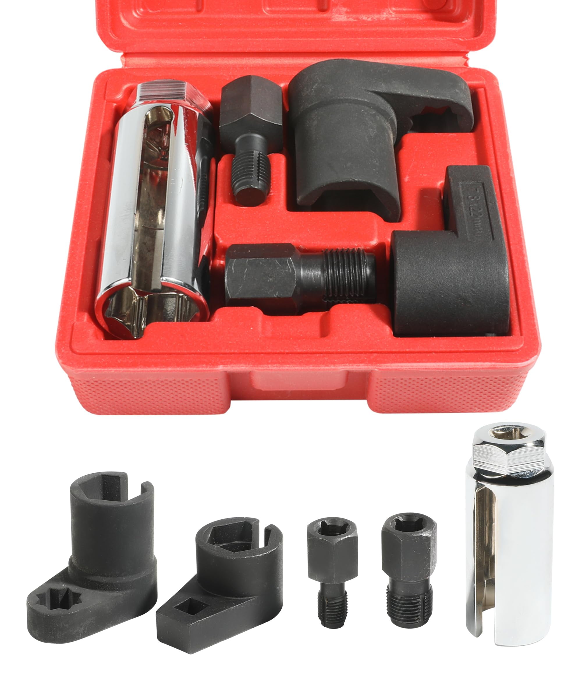 bylikeho O2 Sensor Socket,Automotive Tool Oxygen Sensor Socket Set Wrench Remover Tool and ...